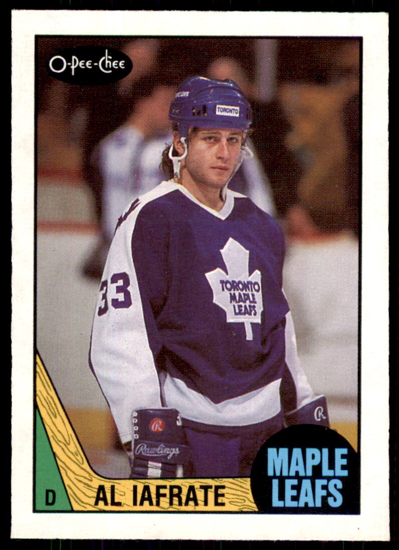 1987-88 O-Pee-Chee Al Iafrate . Toronto Maple Leafs #238 | eBay