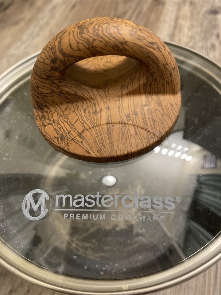 Masterclass Sauce Pan Casserole Glass Lid Premium Cookware 6.5” 1.5 QT ...