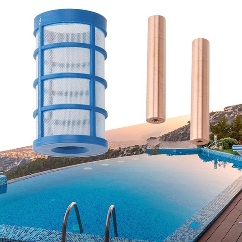 Easy to Use For Solar Pool Clarifier Replacement Copper Anode & Filter ...