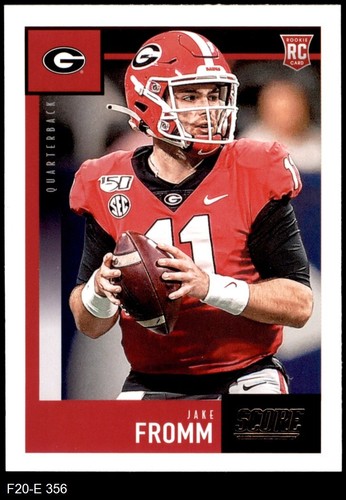 2020 Score #356 Jake Fromm Bills RC Georgia 8 - NM/MT | eBay