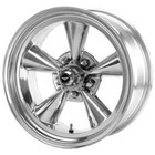 15x5 -6 American Racing Vintage VN109 TT O 5x4.5 Polished Wheels (Set ...
