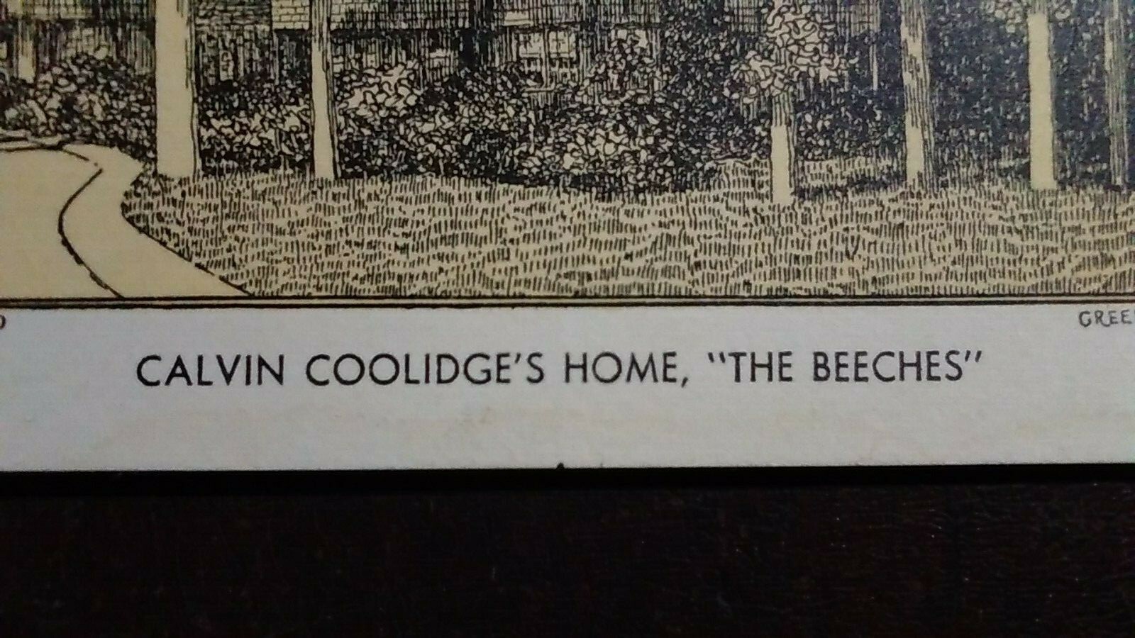 Calvin Coolidge's Home, "The Beeches," Northampton, MA - The Factory ...