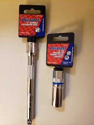 Duralast Spark Plug Socket & Extension Bar | eBay