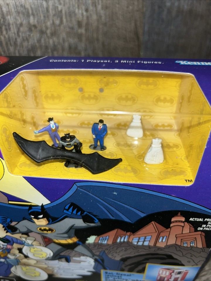 Microverse Batman And Robin Animated Series Kenner 1996 Gotham City ...