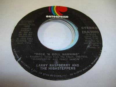 UNPLAYED NM! Rock 45 LARRY RASPBERRY AND THE HIGHSTEPPERS Rock 'N Roll ...