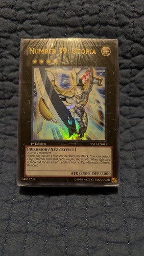 Yu-Gi-Oh Number 39: Utopia Starter Deck Sealed 1st Edition New/No Box ...