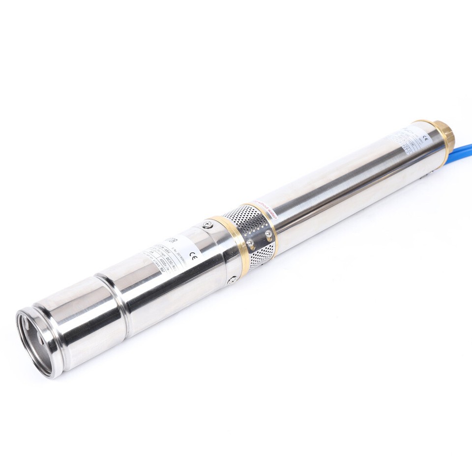 3'' Solar Water Pump Brushless Submersible Water Pump +MPPT Controller ...