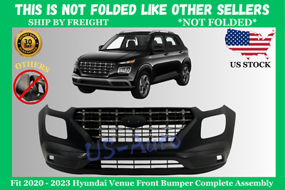 Fit 2020 21- 2023 Hyundai Venue Front Complete Bumper Assembly Chrome ...