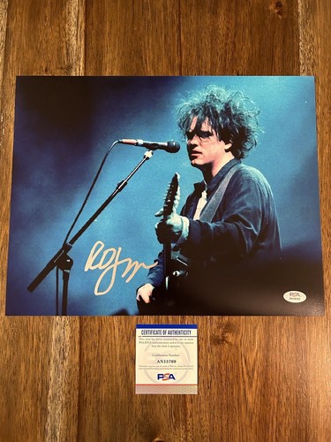 Robert Smith ‘The Cure’ Lead Singer Signed Autographed 11x14 Photo Band ...