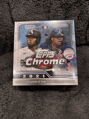 2021 TOPPS CHROME BASEBALL MEGA BOX FACTORY SEALED BRAND NEW | eBay