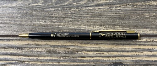 Vintage Black Gold United States Postal Service Long Beach Performance ...