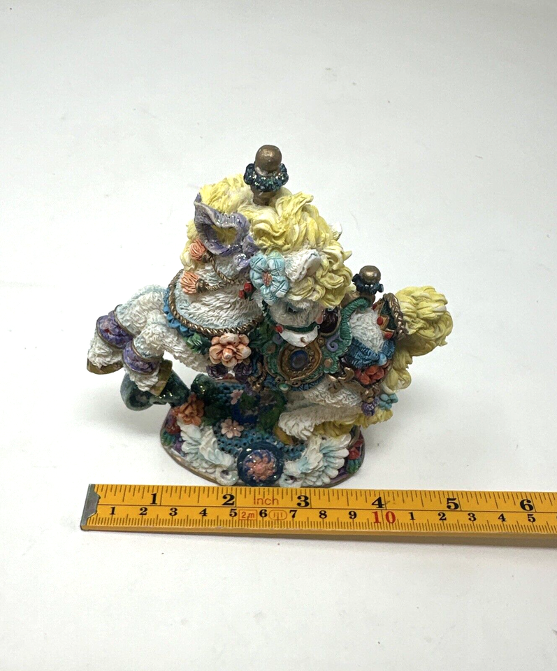 Vtg Crinkle Carousel Galloping Crinkle Horse Figurine 5" Possible ...