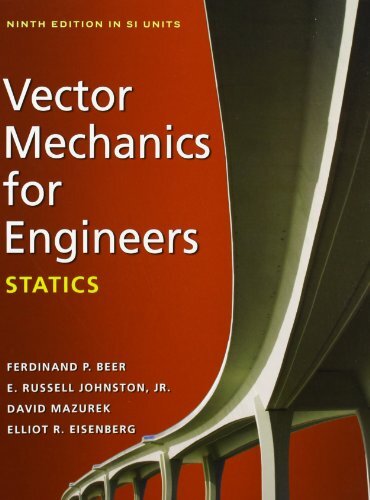 Vector Mechanics for Engineers: Statics (SI units), Ferdinand P. Beer ...