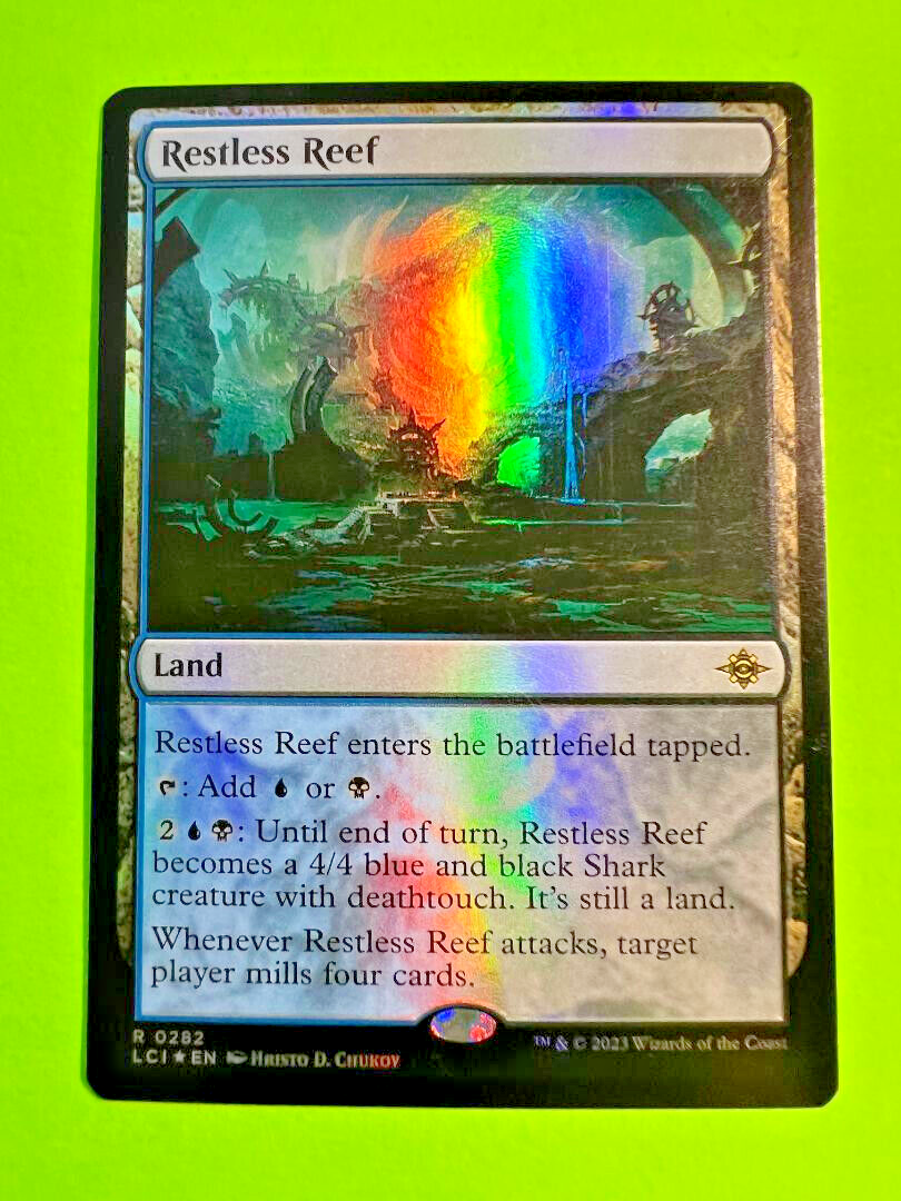 MTG Lost Caverns Of Ixalan Restless Reef FOIL | eBay