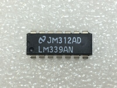 LM339AN NSC 339AN IC COMPARATOR QUAD 14-PDIP 16 PIECES | eBay