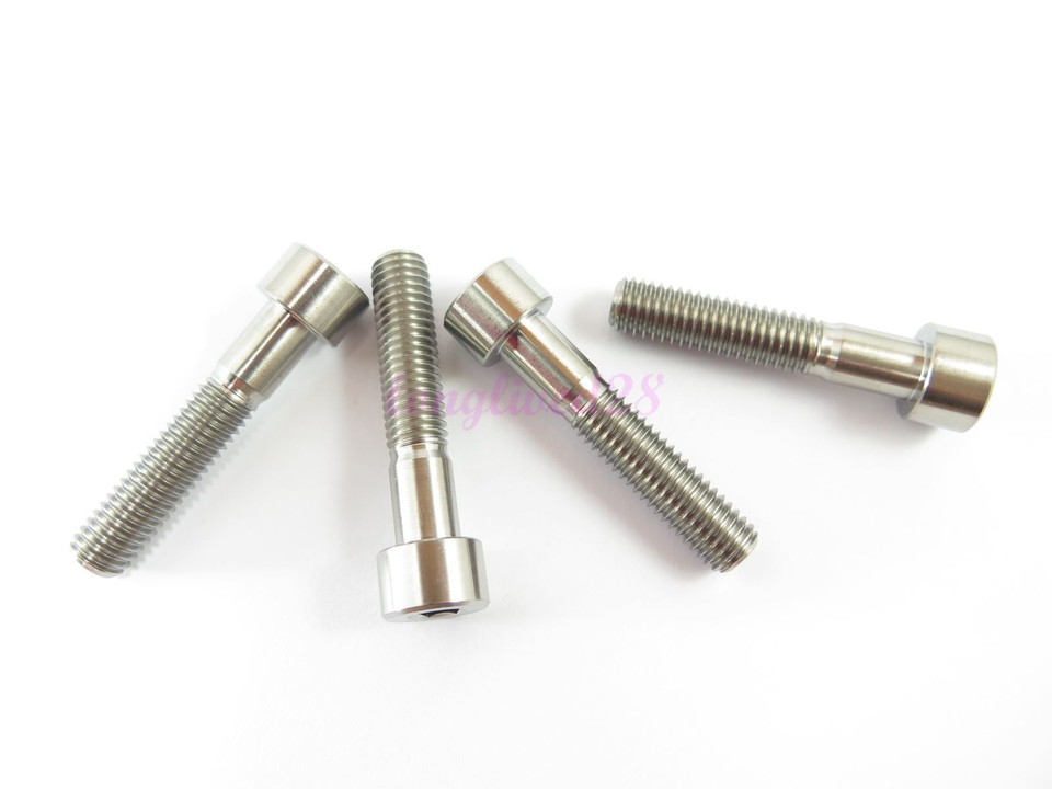 10pcs M8 x 40mm Titanium Ti Bolt Socket Allen Hex Cap Head - Allen Key ...