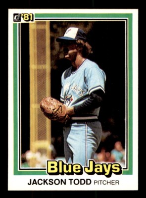 1981 Donruss Baseball #31 Jackson Todd EX/MT or better *aa | eBay