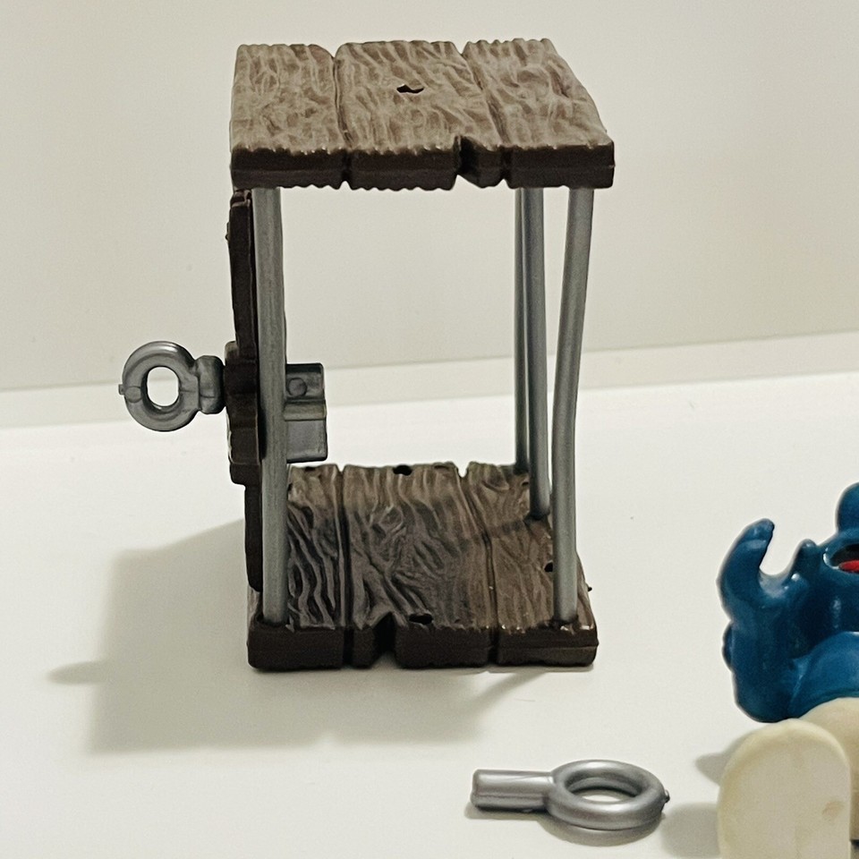 Smurfs 40212 Smurf PRISONER In JAIL CAGE Vintage Super-Smurf Figure *3 ...