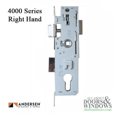 Andersen Storm Door Lock Case 4000 Series Lock Right Handed Lock Body ...