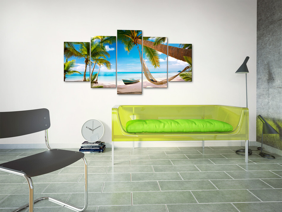 TROPICAL SEA Canvas Print Beach Framed Wall Art Picure Photo 020112-20 ...