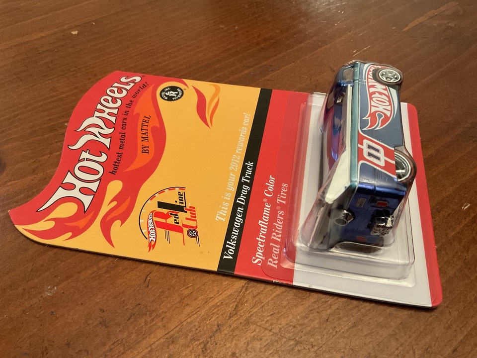 HOT WHEELS Red Line Club 2012 rewards car Volkswagen Drag Truck 510/ ...