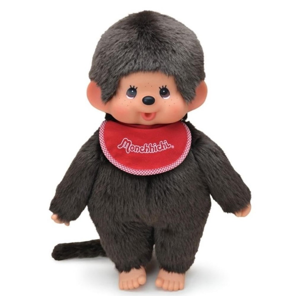 Monchhichi Boy Plush Premium Standard L Size Brown Sekiguchi Doll ...