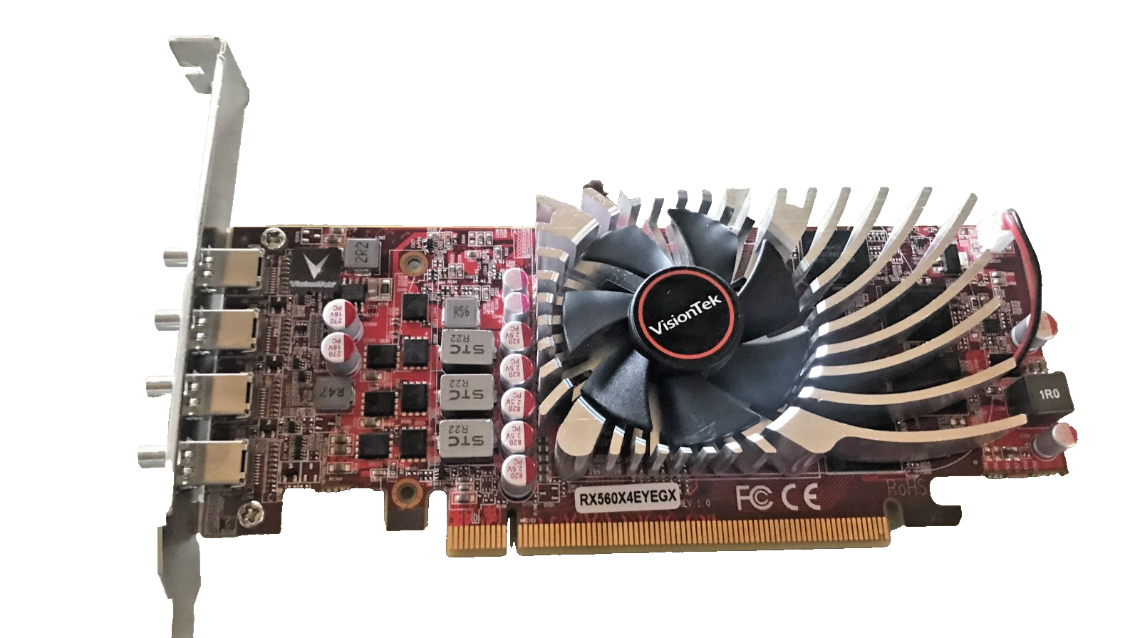 VisionTek AMD Radeon RX 560 4 GB GDDR5 PCI Express 3.0 x16 Graphic Card ...