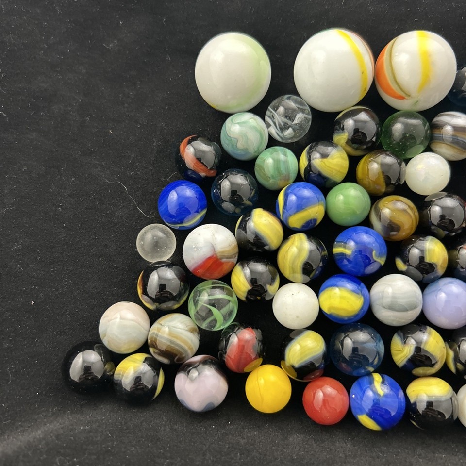 Lot of Mixed Marbles Vintage and not so vintage | eBay