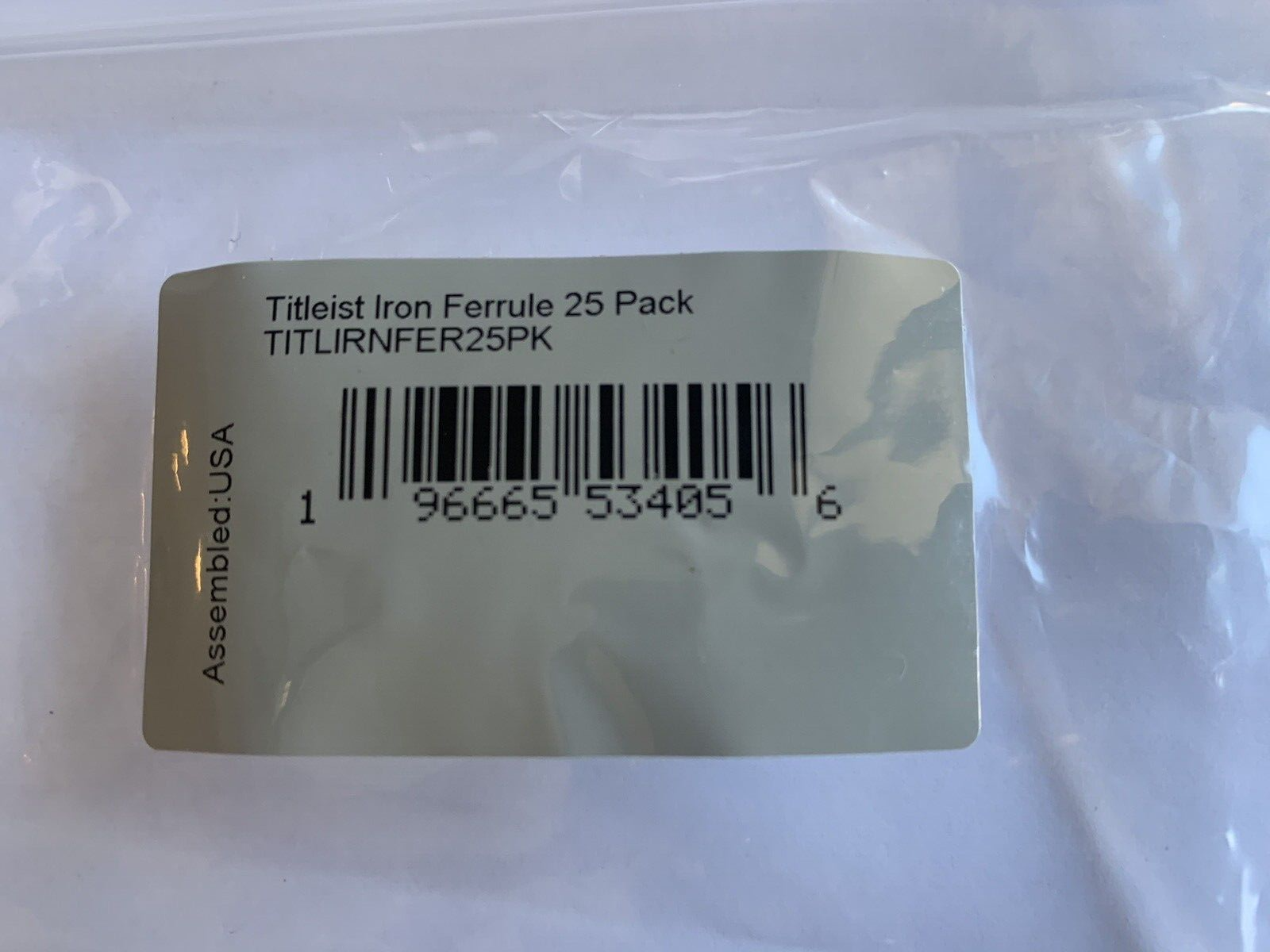 8 Collar Ferrule Titleist OEM Authentic NEW .355" Fits T100 T150 T200 ...