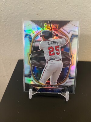 2023 Panini Select - Concourse Silver Prizm #44 Andruw Jones Atlanta ...