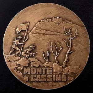 POLAND 1989 - Monte Cassino 1944, Virtuti Militari / Bronze Medal / 70 ...