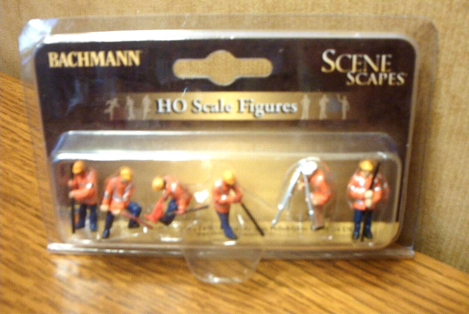 BACHMANN SCENE SCAPES HIGHWAY MAINTENANCE CREW HO SCALE FIGURES | eBay