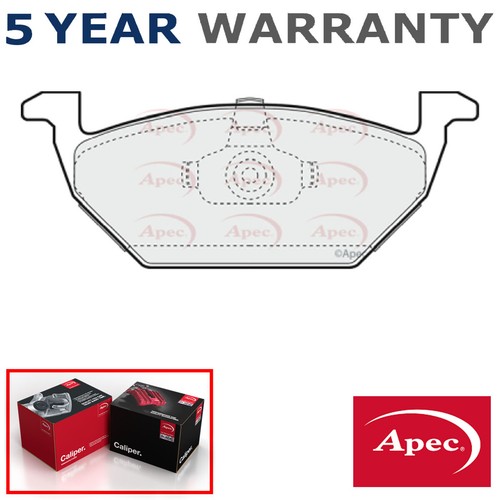 Apec Front Brake Pads Set Fits VW Golf 1997-2004 Audi A3 1996-2003 ...