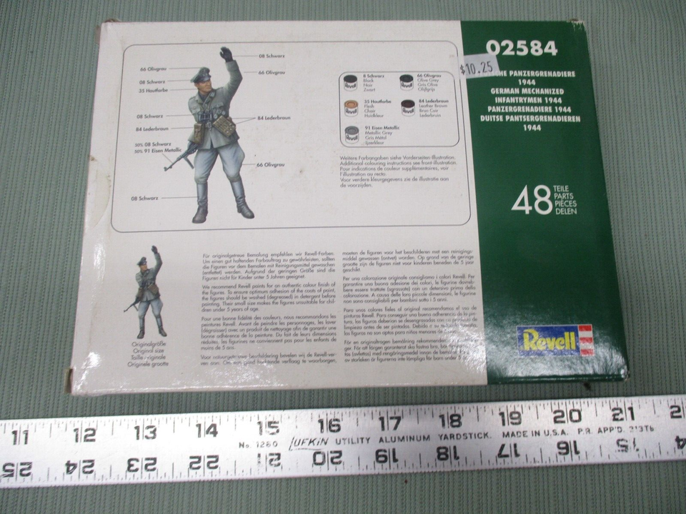 Revell 1/72 Scale War Model No 02584 German Mechanized Infantrymen ...