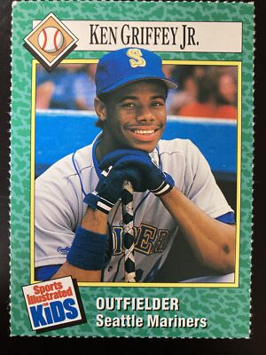 Ken Griffey Jr. 1990 SIFK Sports Illustrated for Kids Card #158 (5294 ...