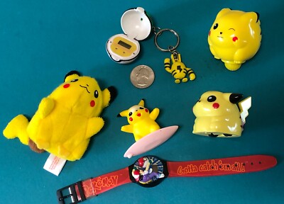 RARE Assorted Pokemon Pikachu and Elekid Toys 1999 | eBay