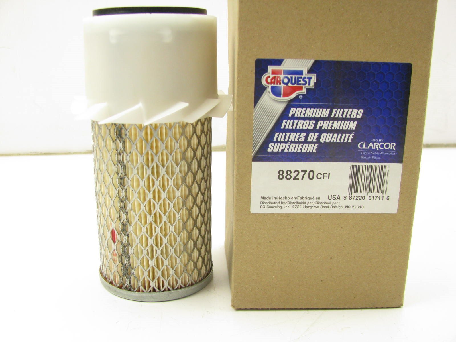 CARQUEST 88270 - Air filter cross reference