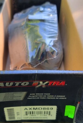 Auto Extra AXMD869 Front Brake Pad Set Brake Pads | eBay