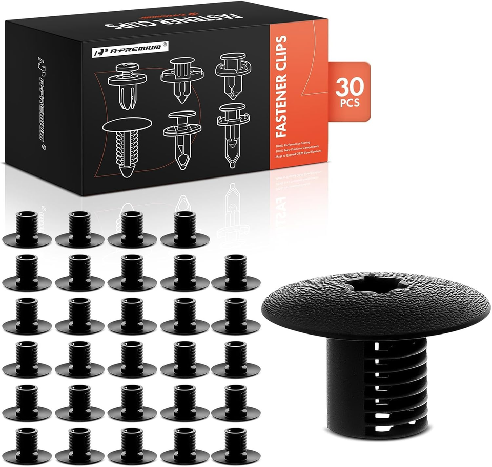30x Cowl Top Stud Cover Clips 1994-2022 Dodge Ram Jeep Grand Cherokee ...