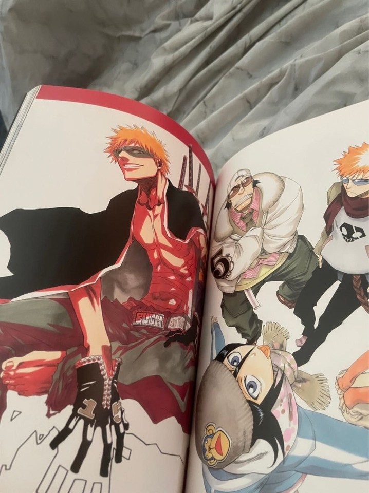 BLEACH Illustration Art Book All Colour But The Black Used | eBay