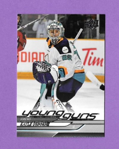 2024-25 Upper Deck PWHL Young Guns Kayle Osborne 57 RC New York Sirens ...