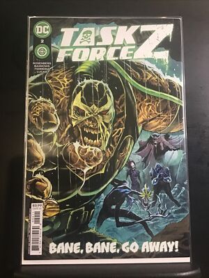Task Force Z #2 NM DC Comics 2022 Zombies Bane Go Away Red Hood Task ...