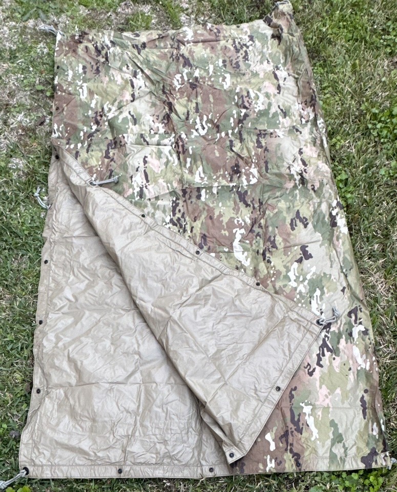 USGI OCP Scorpion Field Tarpaulin Reversible Tarp 92 x 82 inches BRAND ...