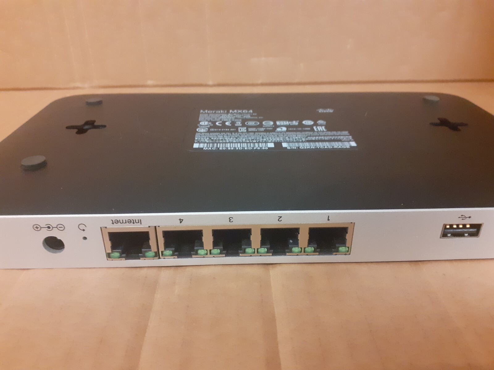 Cisco Meraki MX64 tested with UK power dapter | eBay UK