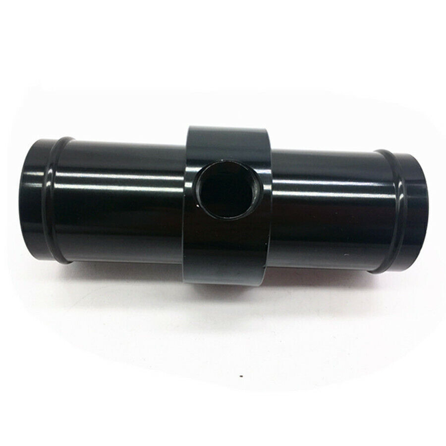Aluminum Black Inline Radiator Hose Connector Temperature Sensor ...
