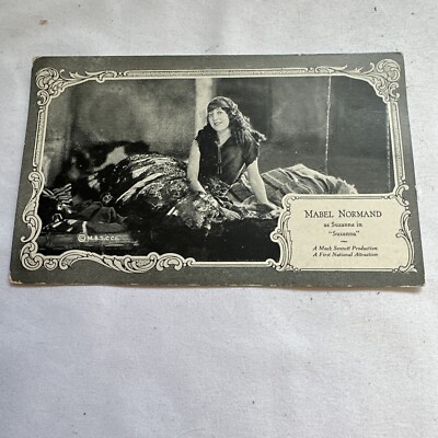 1923 Mabel Normand As Suzanna In “Suzanna”. Back Is A Postcard. | eBay