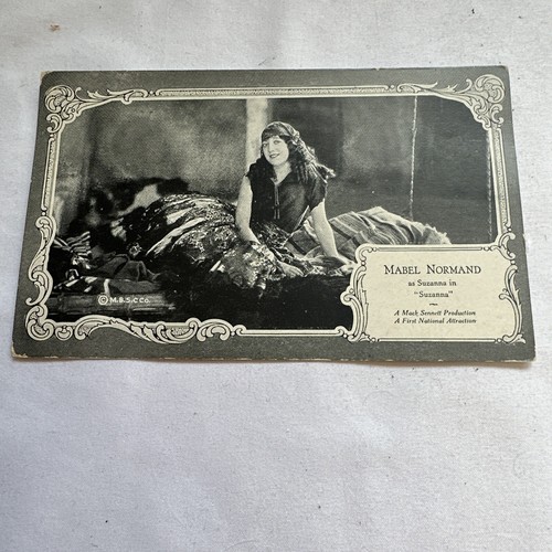 1923 Mabel Normand As Suzanna In “Suzanna”. Back Is A Postcard. | eBay