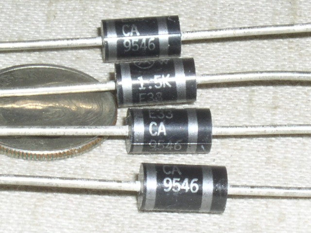 4 Motorola 1n5908 Transorb 6v TVS Transient Protection ZENER Diode ...