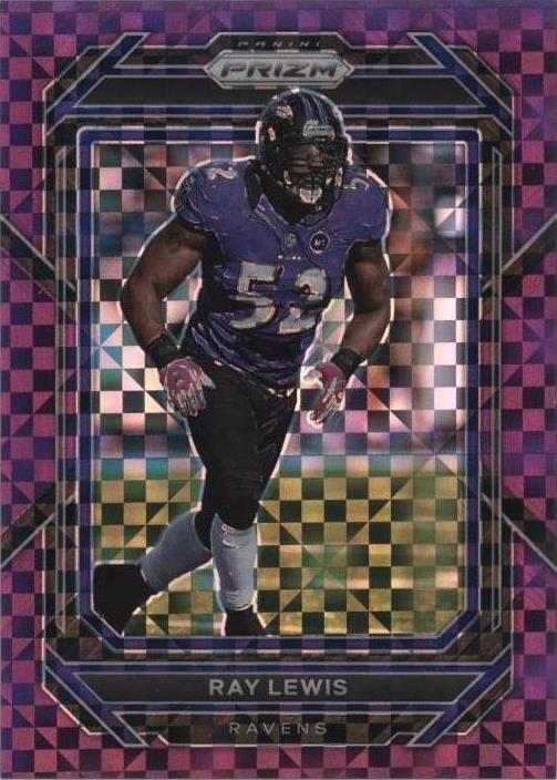 2022 Panini Prizm - Ray Lewis #27 Purple Power Prizm /49 for sale ...