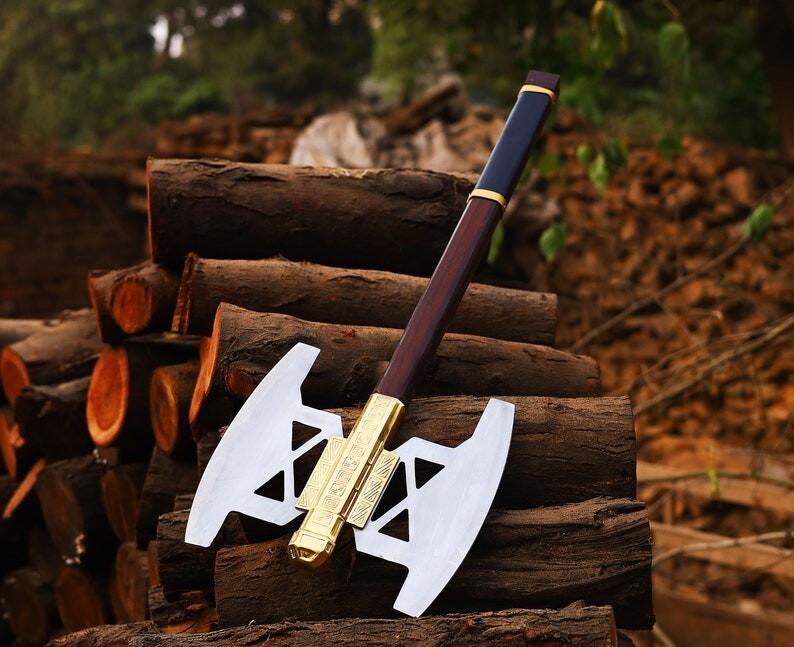 Gimli Axe The Battle Axe Of Lord Of The Rings Handmade Carbon Steel Axe ...
